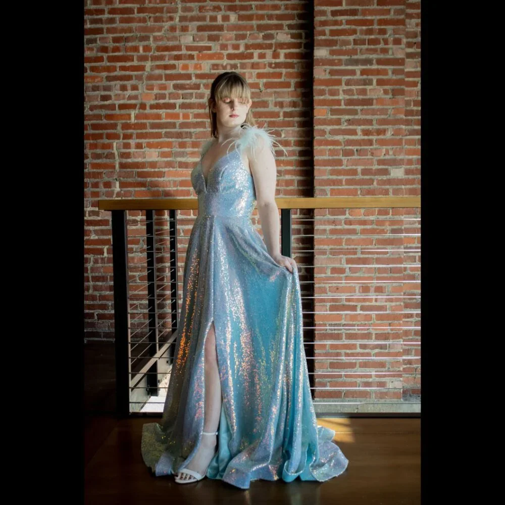 Colors Dress | Dresses | New Mint Sequin Prompageant Dress Size 4 ...